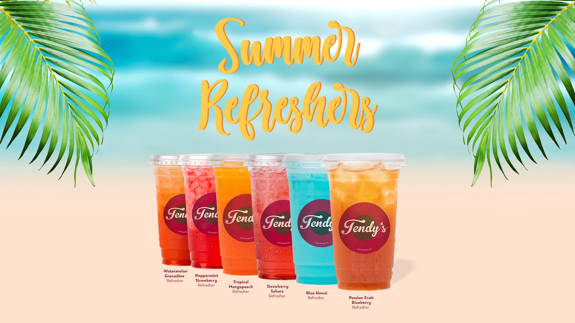NOUVEAUTÉS : Summer Refreshers! - Tendys